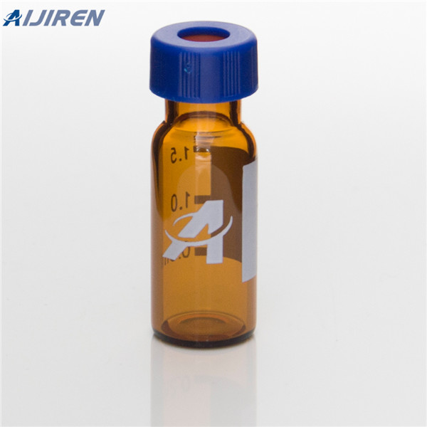 5.0 borosilicate glass amber 2ml hplc sample vials for GC Aijiren ...