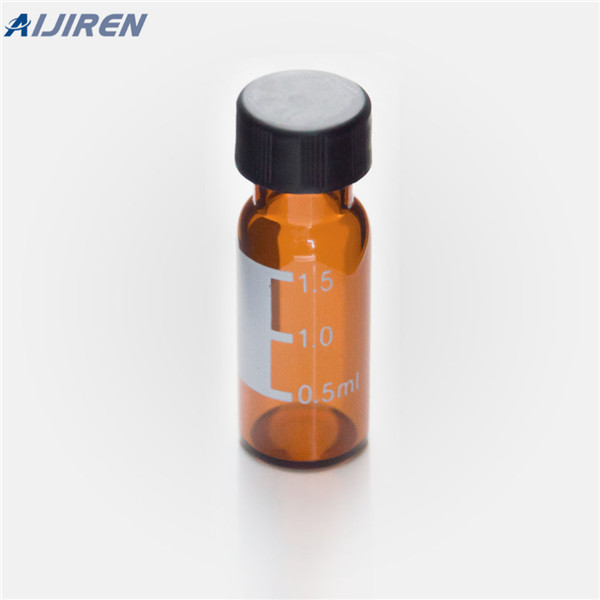 Standard opening amber 2ml sample vials with label for sale-Aijiren ...