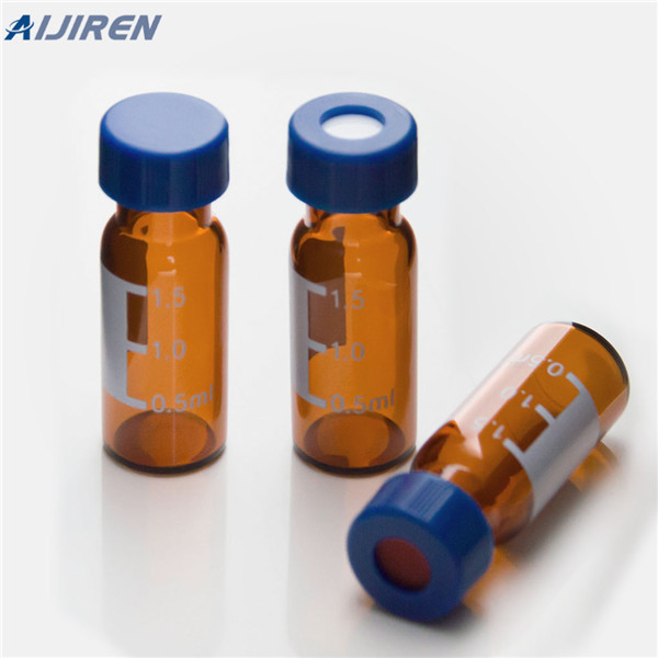 Brand new brown 2ml 9mm screw thread vials with label for sale-Aijiren ...