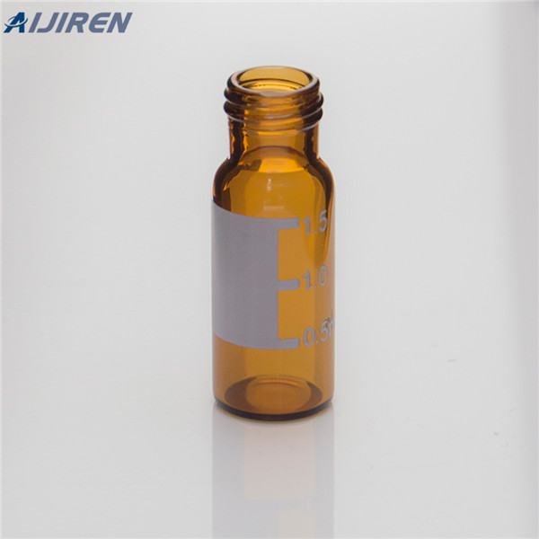 Wide opening amber 2 mL screw top vials with patch for sale-Aijiren ...